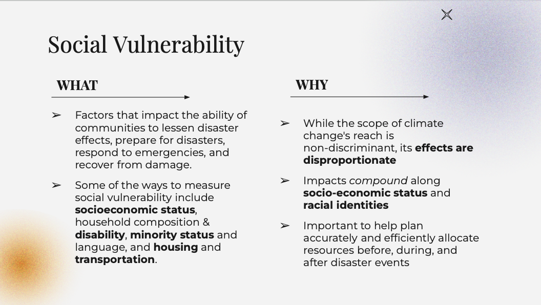 Insights from our Climate Analysis Intern: Social Vulnerability and ...